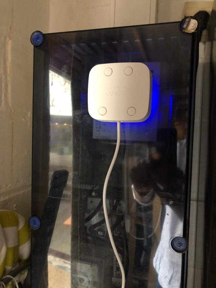 Connected electricity meter: Retrofit production for ELECTRABEL